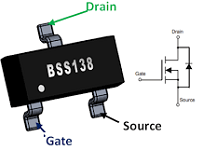 اسمارت کامپ | آشنایی با ترانزیستور ماسفت (MOSFET) با مشخصه BSS138